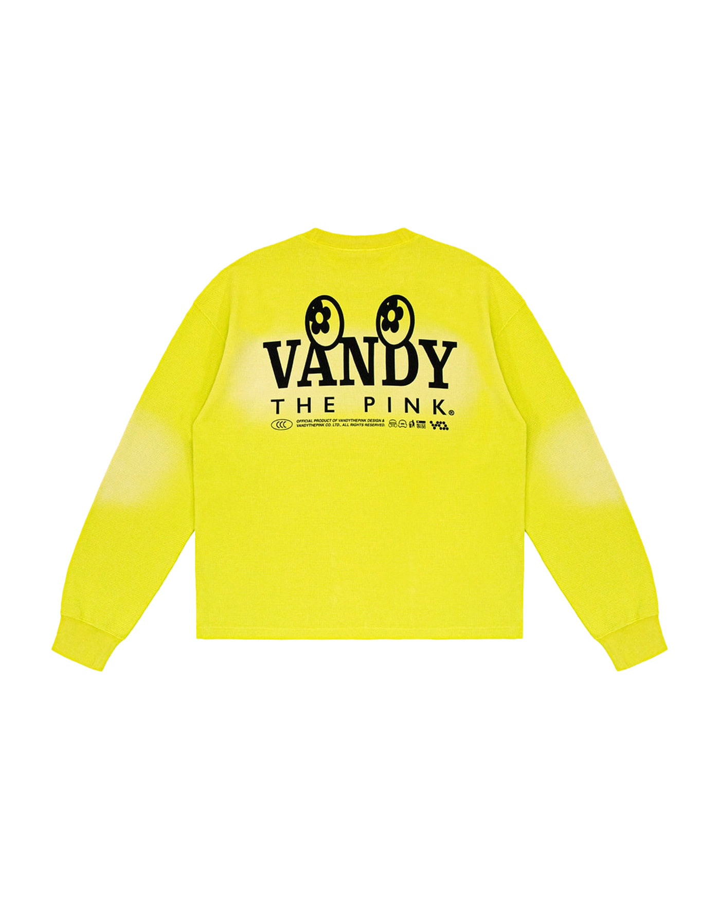 VANDY THE PINK HERITAGE LOGO THERMAL L/S