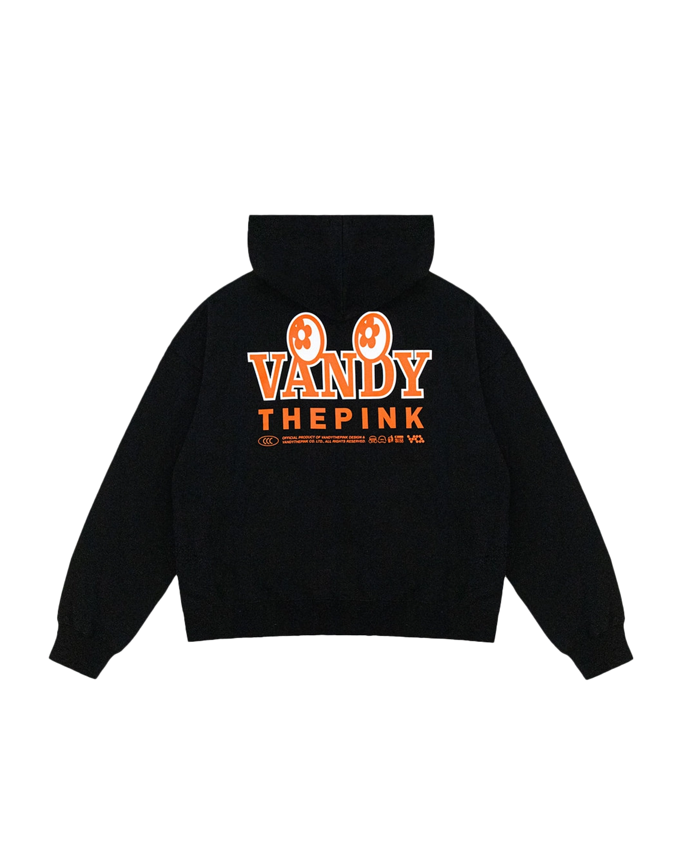 VANDY THE PINK HERITAGE LOGO ZIP UP