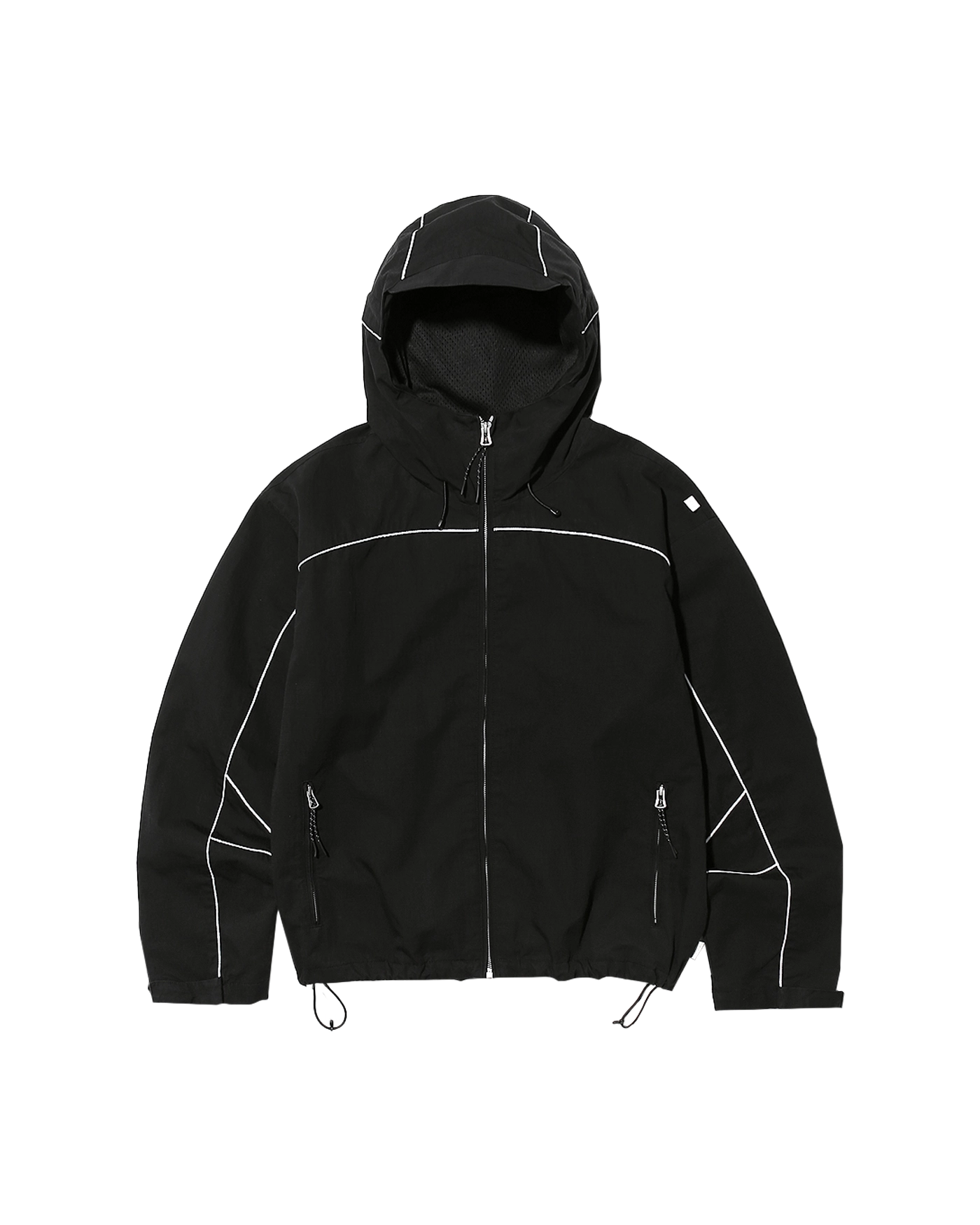 FETCH RIPSTOP ZIP UP HOODED JACKET