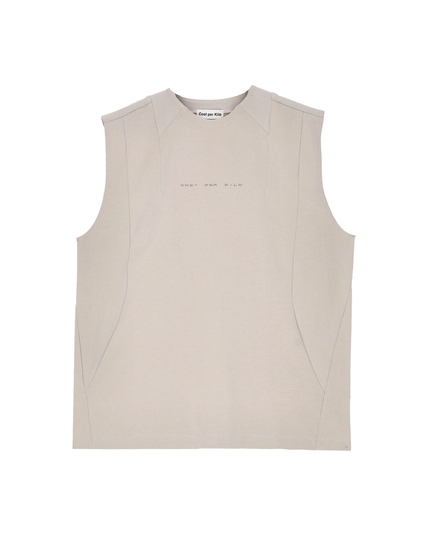 COST PER KILO CREW NECK SLEEVELESS